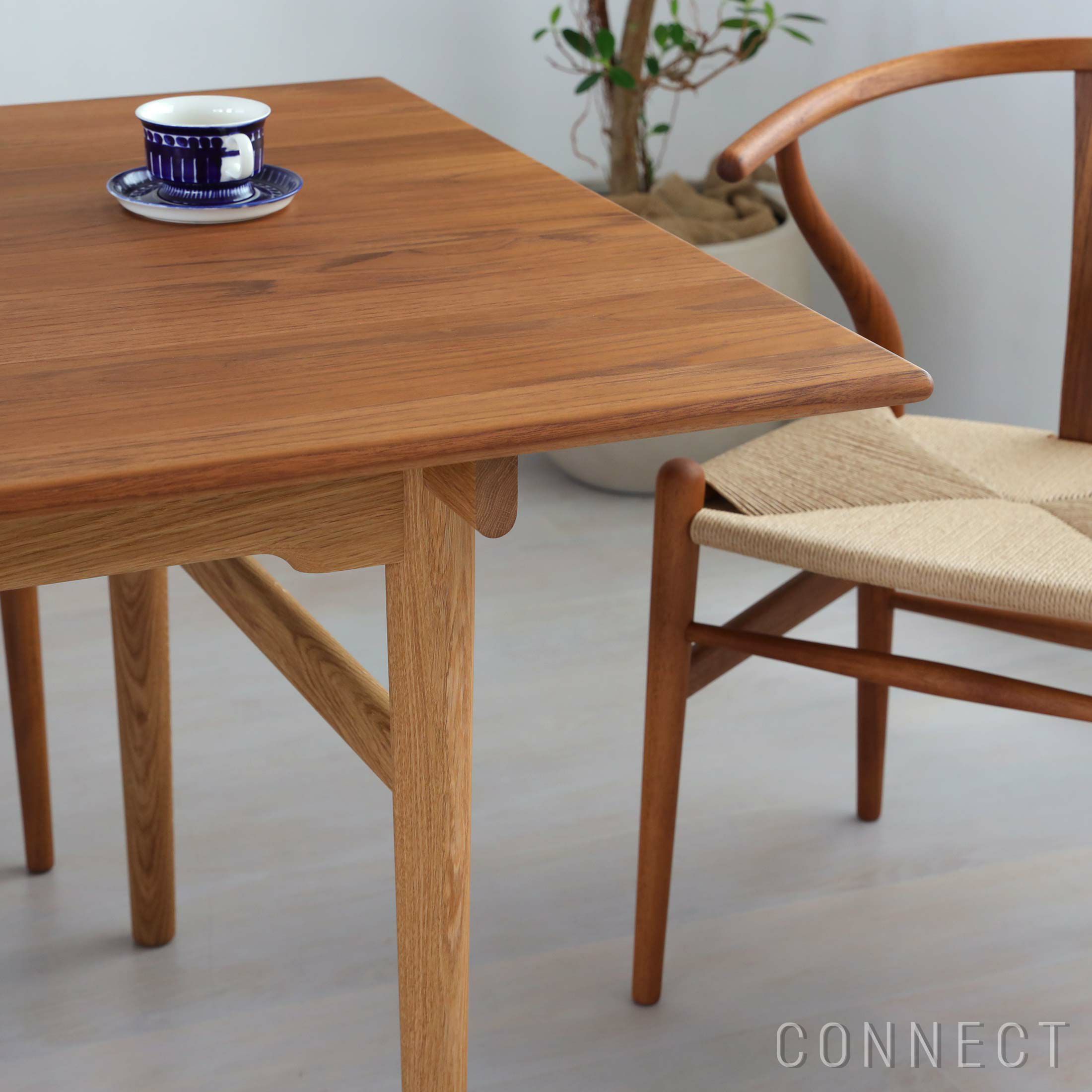 CARL HANSEN & SON （カール・ハンセン＆サン） / CH327 ダイニングテーブル / チーク材・オーク材・オイル仕上げ ...